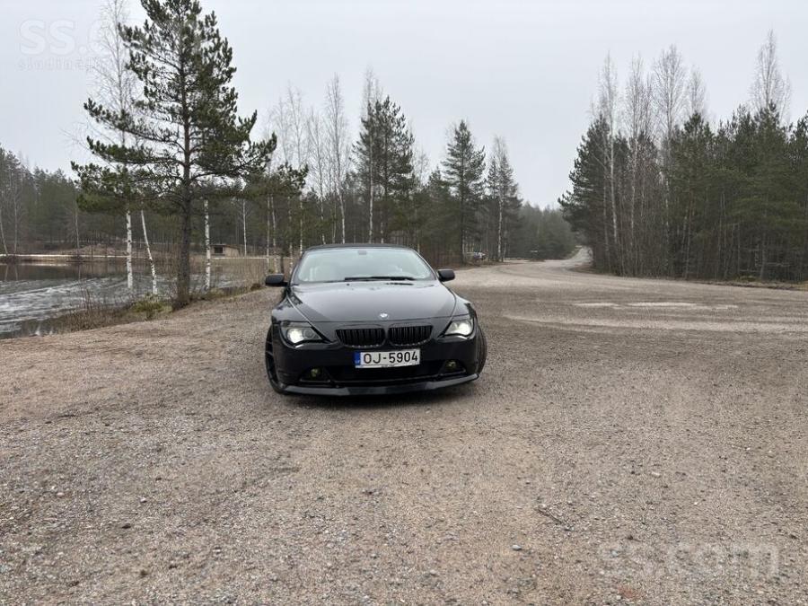 Black BMW 645 2004 in Valmiera, with an engine capacity of 4.40 L and mileage of 230 thousand km for 10200 €, photo 4 on AUTOMOTO.COM.LV