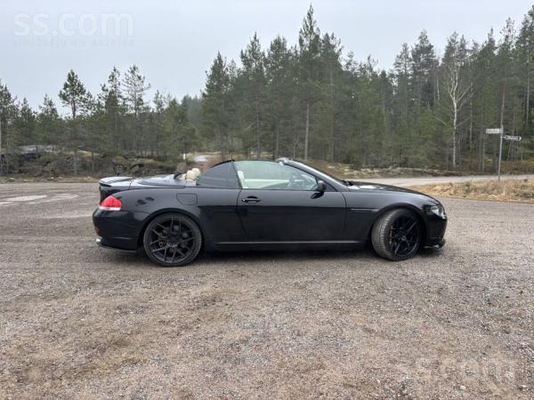 Black BMW 645 2004 in Valmiera, with an engine capacity of 4.40 L and mileage of 230 thousand km for 10200 €, photo 5 on AUTOMOTO.COM.LV