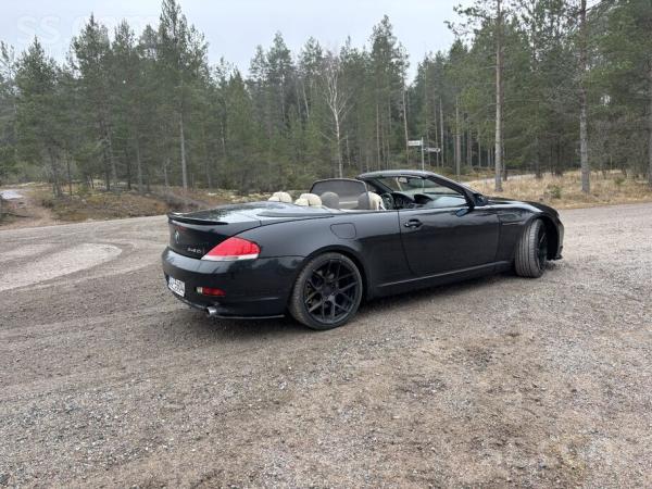 Black BMW 645 2004 in Valmiera, with an engine capacity of 4.40 L and mileage of 230 thousand km for 10200 €, photo 7 on AUTOMOTO.COM.LV