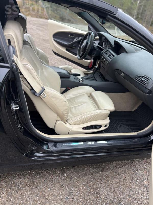 Black BMW 645 2004 in Valmiera, with an engine capacity of 4.40 L and mileage of 230 thousand km for 10200 €, photo 9 on AUTOMOTO.COM.LV