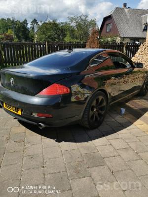 Black BMW 645 2004 in Riga, with an engine capacity of 4.40 L and mileage of 280 thousand km for 3000 €, photo 6 on AUTOMOTO.COM.LV