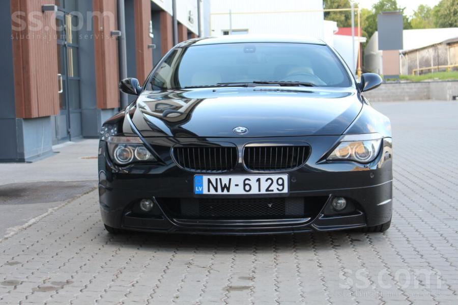 Melns BMW 645 2004 Rīga, ar dzinēja tilpumu 4.40 L un nobraukumu 94 tūkst. km par 16950 €, foto 3 vietnē AUTOMOTO.COM.LV