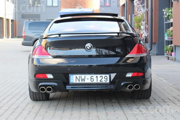 Melns BMW 645 2004 Rīga, ar dzinēja tilpumu 4.40 L un nobraukumu 94 tūkst. km par 16950 €, foto 7 vietnē AUTOMOTO.COM.LV