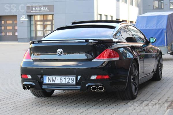 Melns BMW 645 2004 Rīga, ar dzinēja tilpumu 4.40 L un nobraukumu 94 tūkst. km par 16950 €, foto 8 vietnē AUTOMOTO.COM.LV