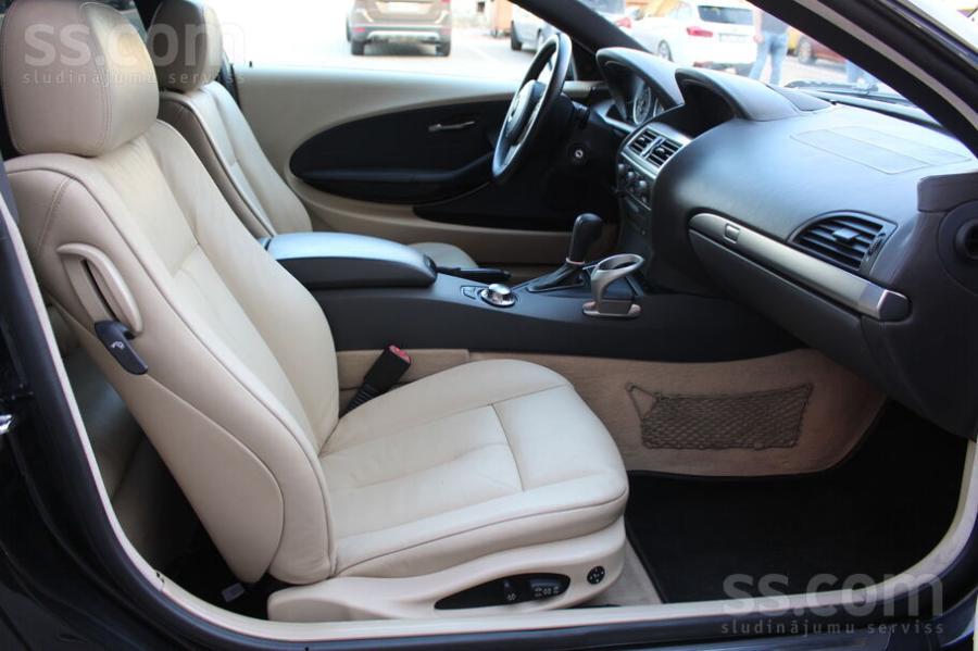 Melns BMW 645 2004 Rīga, ar dzinēja tilpumu 4.40 L un nobraukumu 94 tūkst. km par 16950 €, foto 12 vietnē AUTOMOTO.COM.LV