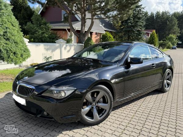 Черный БМВ 645 2005 в Вильнюс, объемом двигателя 4.40 л и пробегом 203 тыс. км за 7500 €, фото 1 на AUTOMOTO.COM.LV