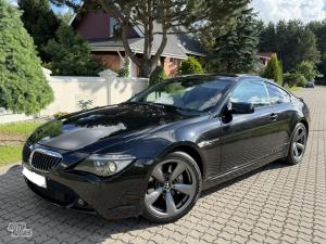 Черный БМВ 645 2005 в Вильнюс, объемом двигателя 4.40 л и пробегом 203 тыс. км за 7500 €, фото  на AUTOMOTO.COM.LV