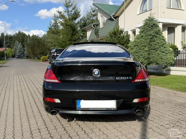 Черный БМВ 645 2005 в Вильнюс, объемом двигателя 4.40 л и пробегом 203 тыс. км за 7500 €, фото 5 на AUTOMOTO.COM.LV