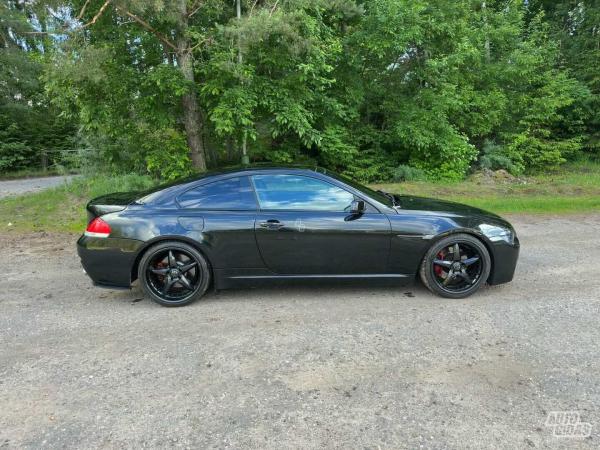 Black BMW 645 2005 in Ignalina, with an engine capacity of 4.40 L and mileage of 317 thousand km for 7500 €, photo 2 on AUTOMOTO.COM.LV