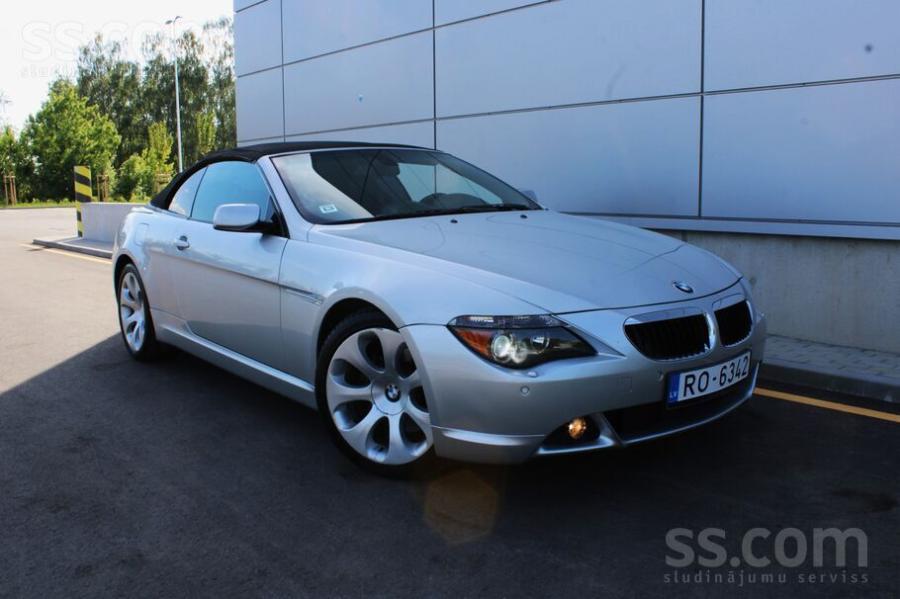 BMW 645 2005 Rīga, ar dzinēja tilpumu 4.40 L un nobraukumu 0 tūkst. km par 9190 €, foto 6 vietnē AUTOMOTO.COM.LV