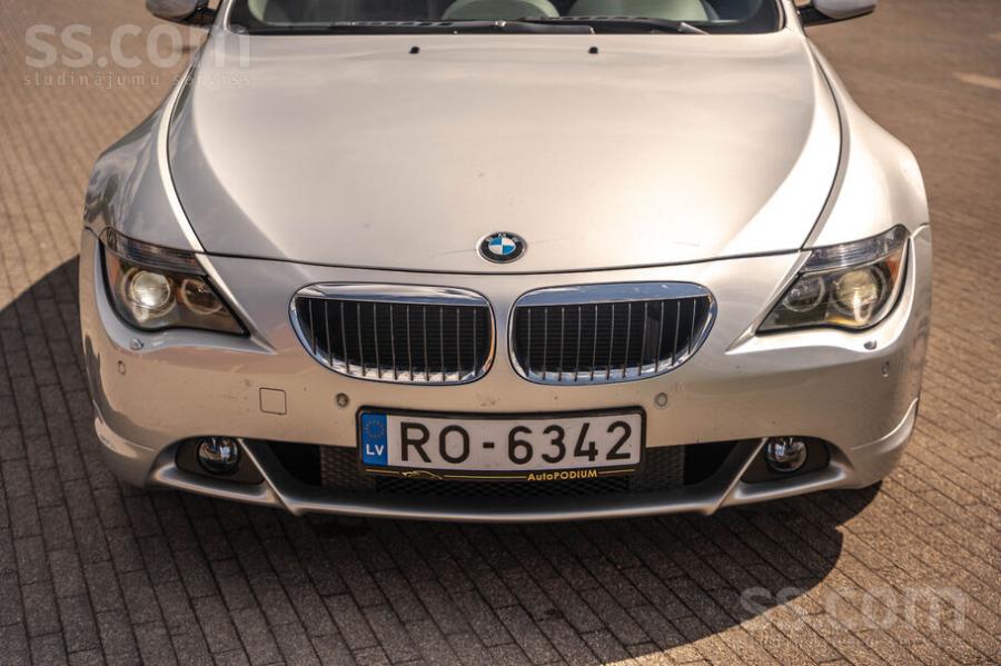 БМВ 645 2005 в Рига, объемом двигателя 4.40 л и пробегом 171 тыс. км за 8550 €, фото 9 на AUTOMOTO.COM.LV