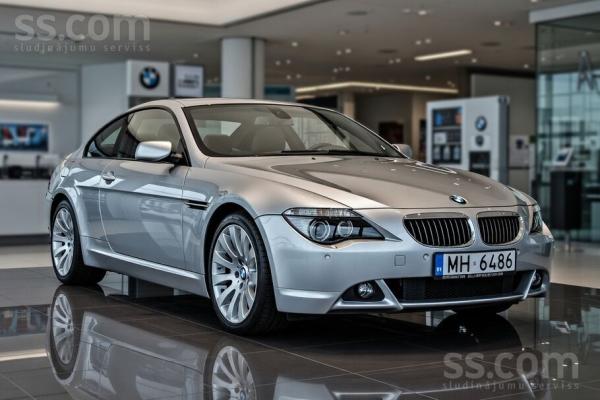 BMW 645 2004 Rīga, ar dzinēja tilpumu 4.40 L un nobraukumu 212 tūkst. km par 12990 €, foto 1 vietnē AUTOMOTO.COM.LV