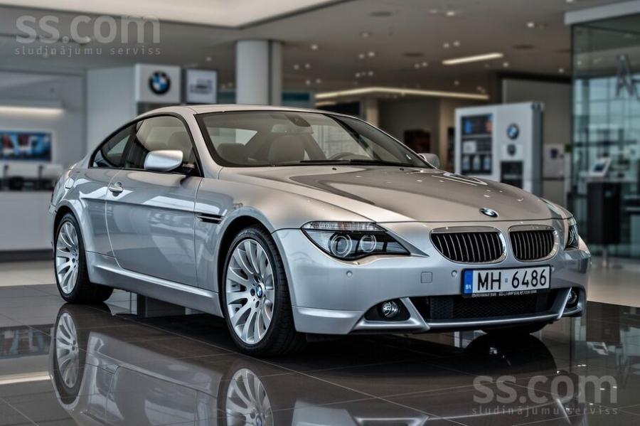 BMW 645 2004 Rīga, ar dzinēja tilpumu 4.40 L un nobraukumu 212 tūkst. km par 12990 €, foto 1 vietnē AUTOMOTO.COM.LV