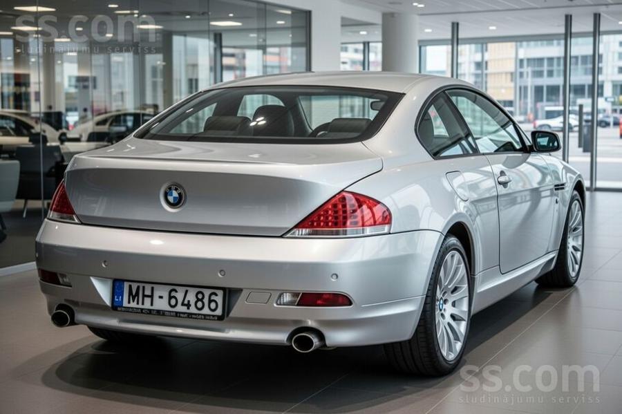BMW 645 2004 Rīga, ar dzinēja tilpumu 4.40 L un nobraukumu 212 tūkst. km par 12990 €, foto 3 vietnē AUTOMOTO.COM.LV