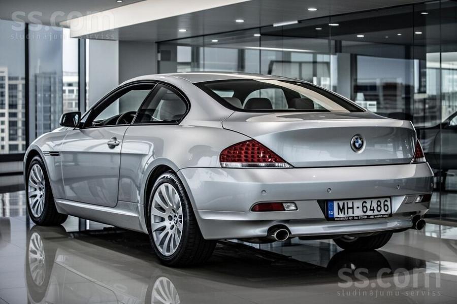 BMW 645 2004 Rīga, ar dzinēja tilpumu 4.40 L un nobraukumu 212 tūkst. km par 12990 €, foto 5 vietnē AUTOMOTO.COM.LV