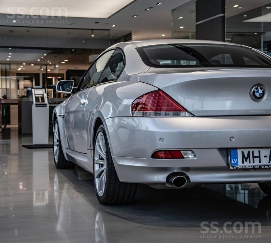 BMW 645 2004 Rīga, ar dzinēja tilpumu 4.40 L un nobraukumu 212 tūkst. km par 12990 €, foto 7 vietnē AUTOMOTO.COM.LV