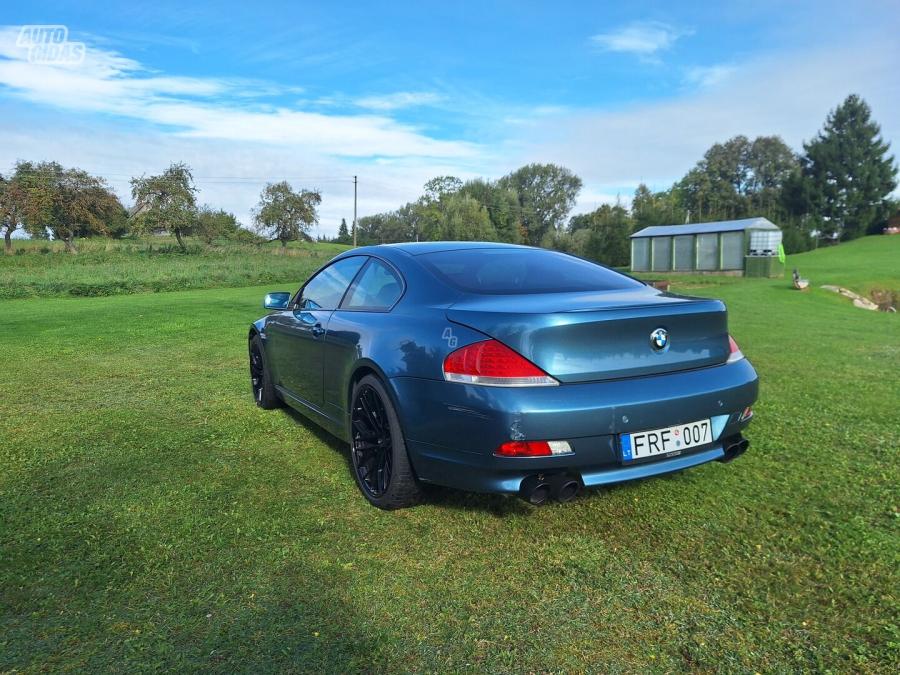 BMW 645 2004 Alīta, ar dzinēja tilpumu 4.40 L un nobraukumu 230 tūkst. km par 7000 €, foto 5 vietnē AUTOMOTO.COM.LV