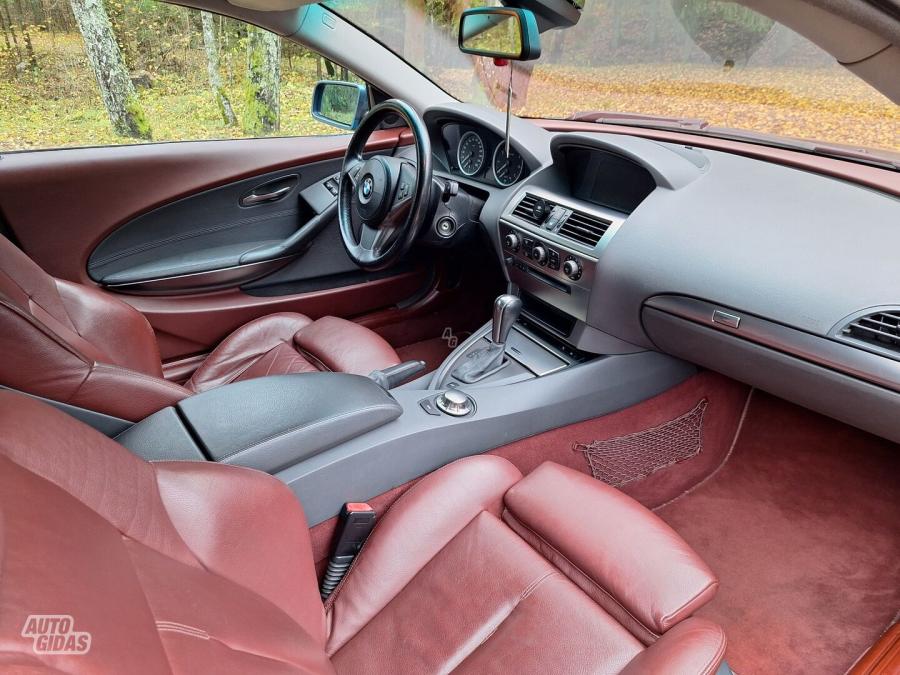 BMW 645 2004 Alīta, ar dzinēja tilpumu 4.40 L un nobraukumu 230 tūkst. km par 7000 €, foto 9 vietnē AUTOMOTO.COM.LV