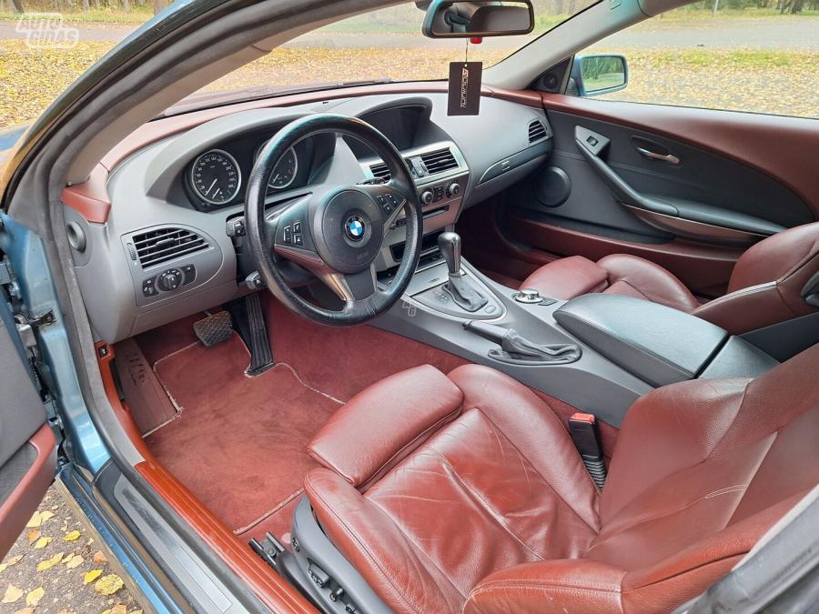BMW 645 2004 Alīta, ar dzinēja tilpumu 4.40 L un nobraukumu 230 tūkst. km par 7000 €, foto 10 vietnē AUTOMOTO.COM.LV