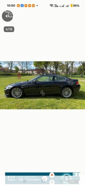 BMW 645 2005 Kauņa, ar dzinēja tilpumu 4.40 L un nobraukumu 230 tūkst. km par 8499 €, foto 11 vietnē AUTOMOTO.COM.LV