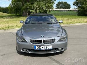 Grey BMW 645 2004 in Riga, with an engine capacity of 4.40 L and mileage of 0 thousand km for 9990 €, photo 2 on AUTOMOTO.COM.LV
