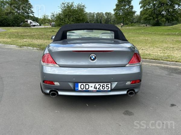 Pelēks BMW 645 2004 Rīga, ar dzinēja tilpumu 4.40 L un nobraukumu 0 tūkst. km par 9990 €, foto 5 vietnē AUTOMOTO.COM.LV