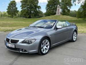 Grey BMW 645 2004 in Riga, with an engine capacity of 4.40 L and mileage of 0 thousand km for 9990 €, photo 7 on AUTOMOTO.COM.LV