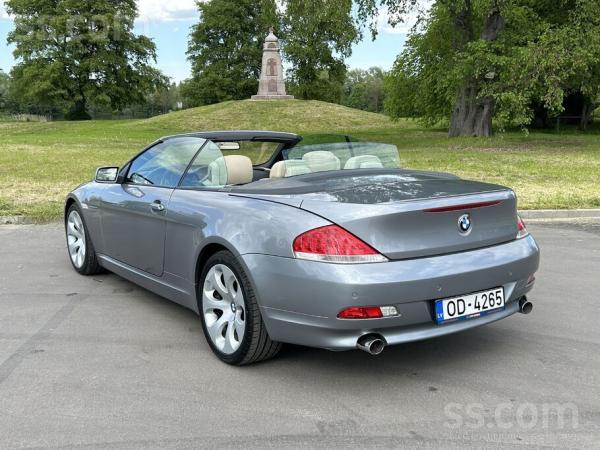 Pelēks BMW 645 2004 Rīga, ar dzinēja tilpumu 4.40 L un nobraukumu 0 tūkst. km par 9990 €, foto 10 vietnē AUTOMOTO.COM.LV