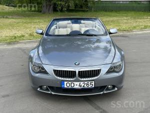Grey BMW 645 2004 in Riga, with an engine capacity of 4.40 L and mileage of 0 thousand km for 7990 €, photo 9 on AUTOMOTO.COM.LV