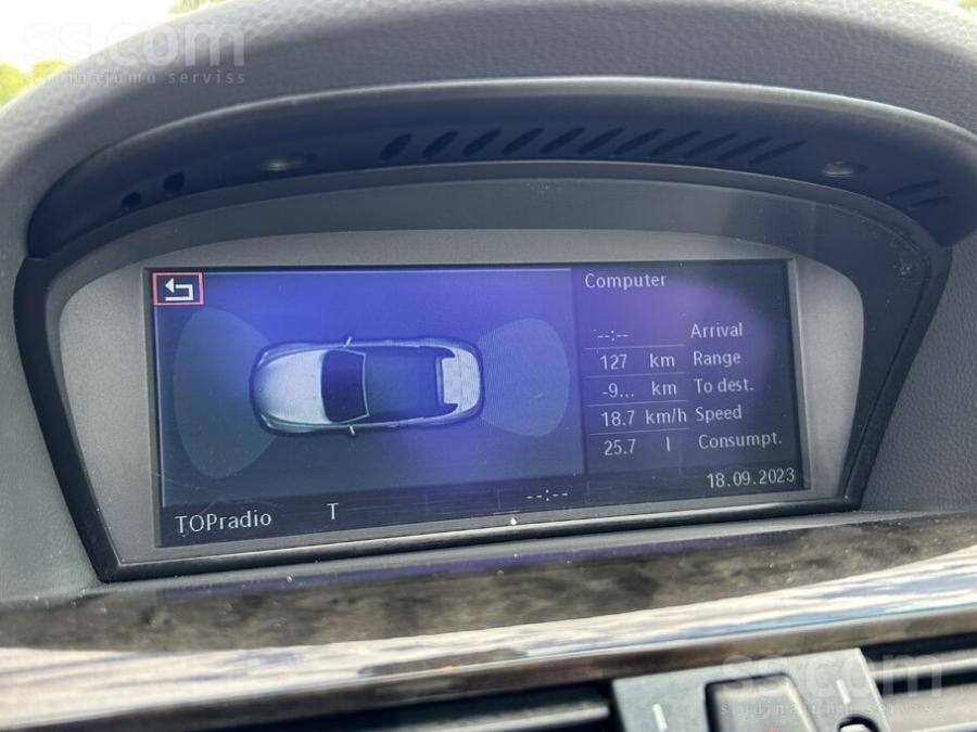 Grey BMW 645 2004 in Riga, with an engine capacity of 4.40 L and mileage of 0 thousand km for 7990 €, photo 28 on AUTOMOTO.COM.LV
