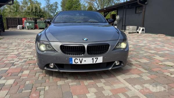 Pelēks BMW 645 2004 Limbaži, ar dzinēja tilpumu 4.50 L un nobraukumu 156 tūkst. km par 8500 €, foto 2 vietnē AUTOMOTO.COM.LV