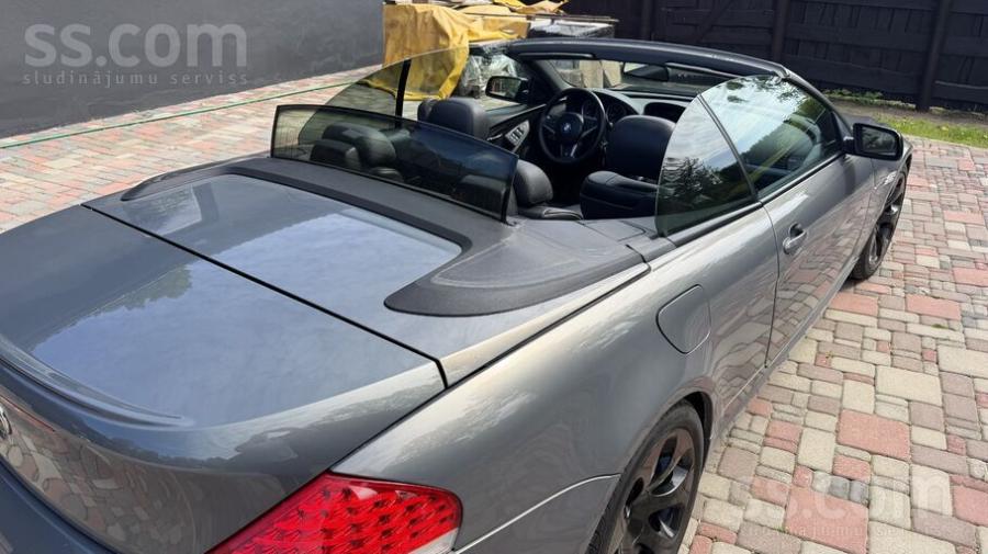 Pelēks BMW 645 2004 Limbaži, ar dzinēja tilpumu 4.50 L un nobraukumu 156 tūkst. km par 8500 €, foto 10 vietnē AUTOMOTO.COM.LV