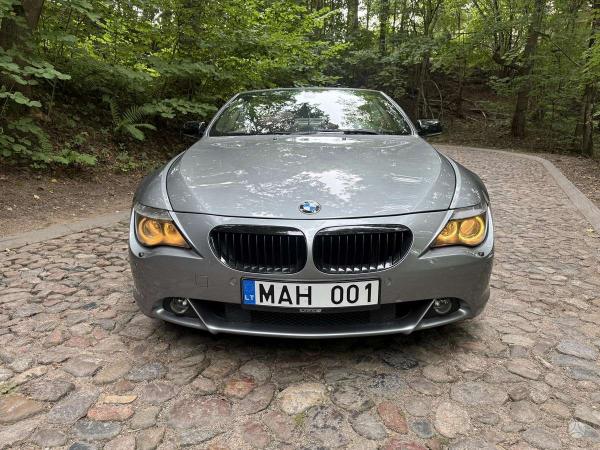 Серый БМВ 645 2005 в Вильнюс, объемом двигателя 4.40 л и пробегом 232 тыс. км за 6300 €, фото 7 на AUTOMOTO.COM.LV