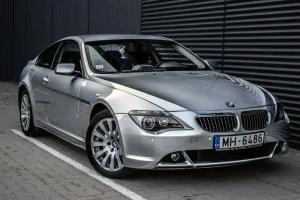 Pelēks BMW 645 2004 Rīga, ar dzinēja tilpumu 4.40 L un nobraukumu 216 tūkst. km par 15990 €, foto  vietnē AUTOMOTO.COM.LV