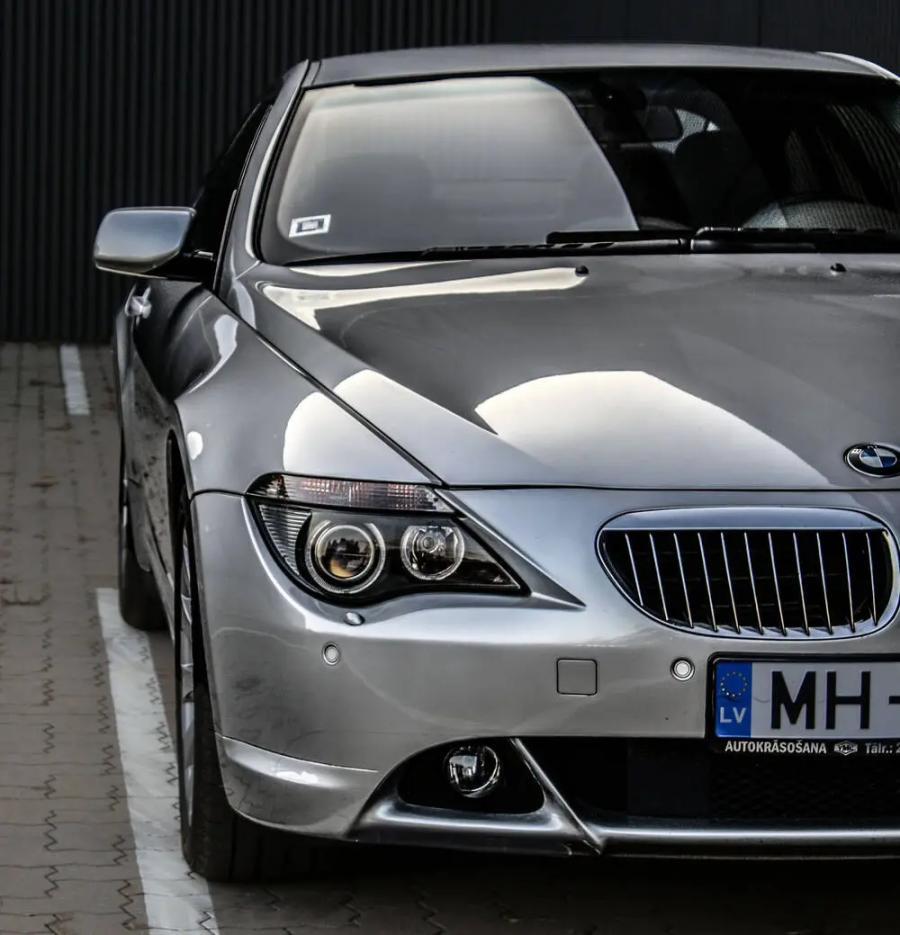Pelēks BMW 645 2004 Rīga, ar dzinēja tilpumu 4.40 L un nobraukumu 216 tūkst. km par 15990 €, foto 6 vietnē AUTOMOTO.COM.LV