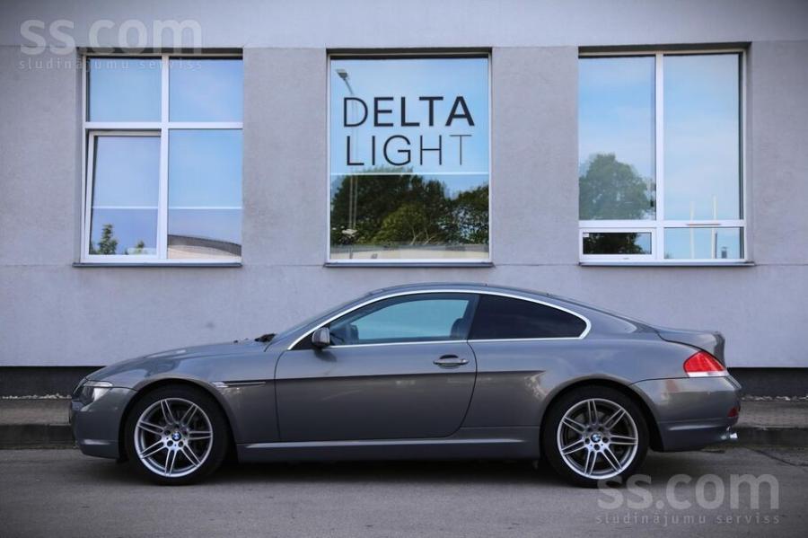Pelēks BMW 645 2004 Rīga, ar dzinēja tilpumu 4.40 L un nobraukumu 233 tūkst. km par 7495 €, foto 3 vietnē AUTOMOTO.COM.LV