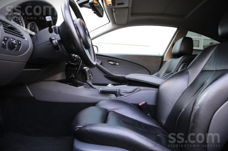 Pelēks BMW 645 2004 Rīga, ar dzinēja tilpumu 4.40 L un nobraukumu 233 tūkst. km par 7495 €, foto 13 vietnē AUTOMOTO.COM.LV