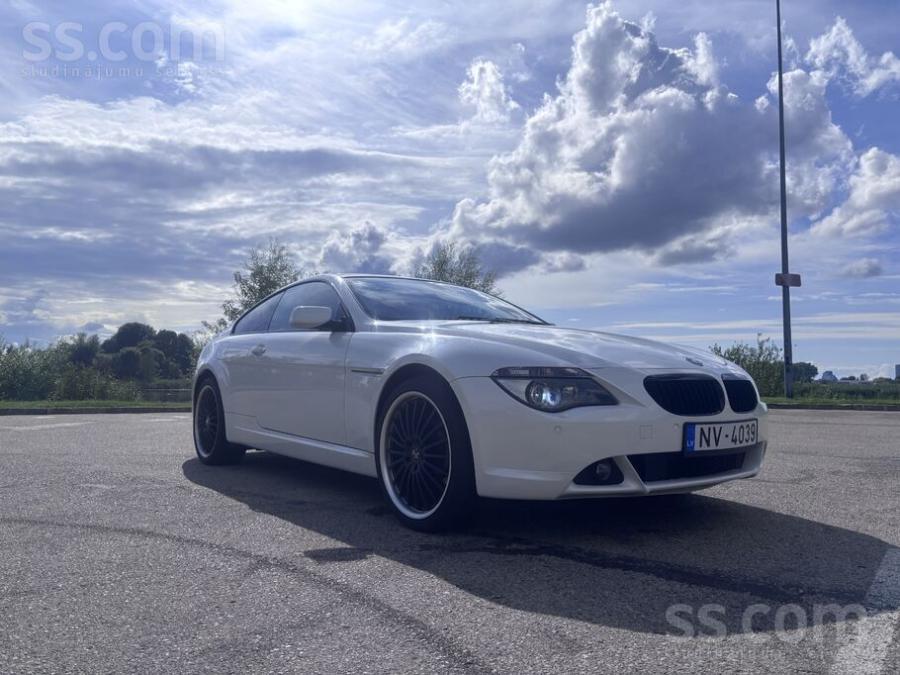 Balts BMW 645 2004 Rīga, ar dzinēja tilpumu 4.40 L un nobraukumu 91 tūkst. km par 10500 €, foto 4 vietnē AUTOMOTO.COM.LV