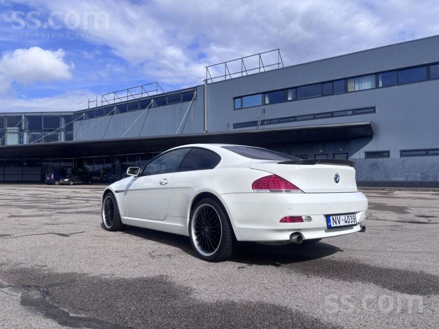 Balts BMW 645 2004 Rīga, ar dzinēja tilpumu 4.40 L un nobraukumu 91 tūkst. km par 10500 €, foto 6 vietnē AUTOMOTO.COM.LV