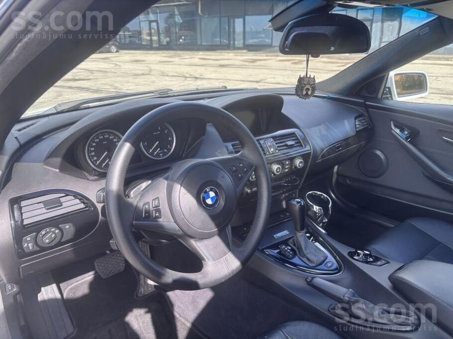 Balts BMW 645 2004 Rīga, ar dzinēja tilpumu 4.40 L un nobraukumu 91 tūkst. km par 10500 €, foto 15 vietnē AUTOMOTO.COM.LV
