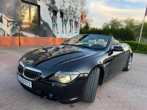 Black BMW 650 2002 in Vilnius, with an engine capacity of 4.80 L and mileage of 125 thousand km for 10150 €, photo  on AUTOMOTO.COM.LV