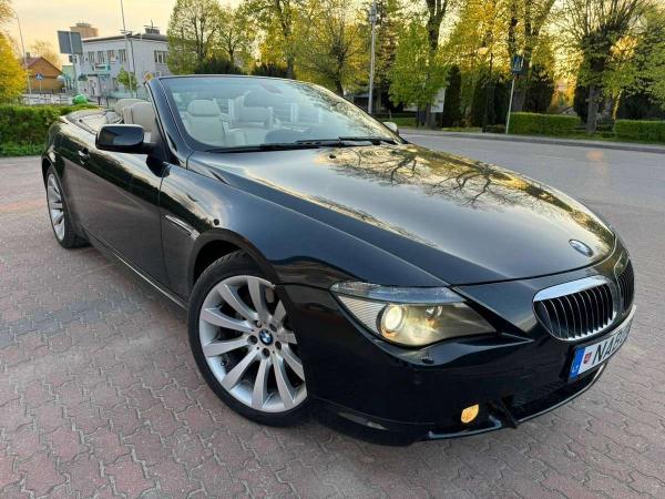 Black BMW 650 2002 in Vilnius, with an engine capacity of 4.80 L and mileage of 125 thousand km for 10150 €, photo 3 on AUTOMOTO.COM.LV