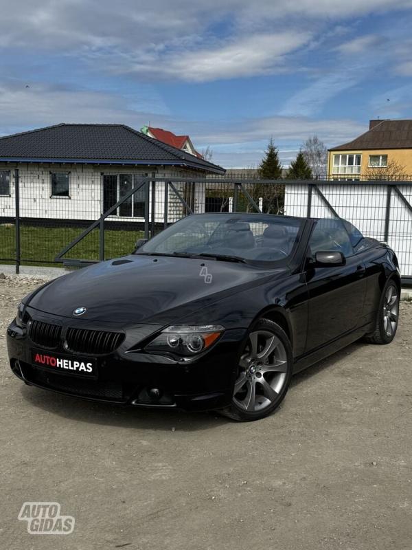 Melns BMW 650 2007 Klaipėda, ar dzinēja tilpumu 4.80 L un nobraukumu 256 tūkst. km par 9250 €, foto 1 vietnē AUTOMOTO.COM.LV