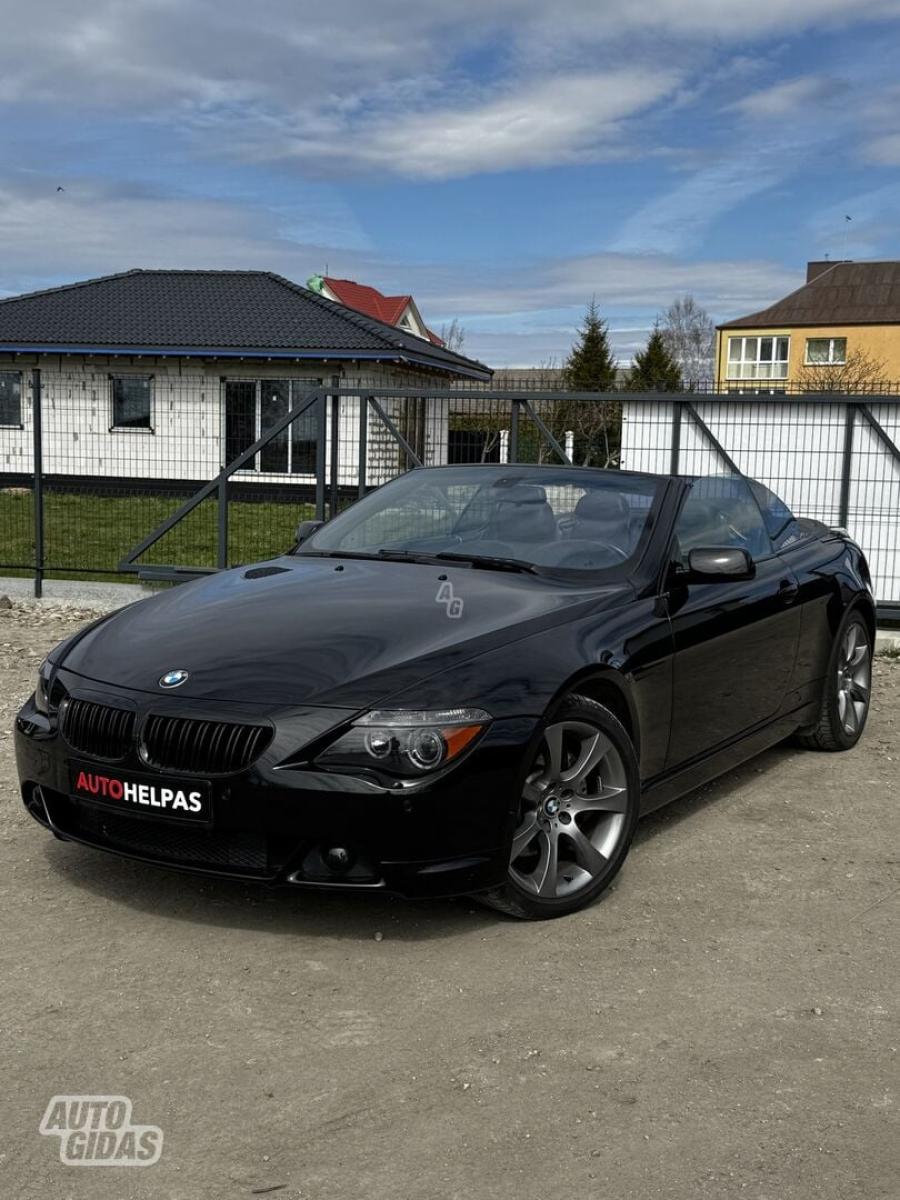 Melns BMW 650 2007 Klaipėda, ar dzinēja tilpumu 4.80 L un nobraukumu 256 tūkst. km par 9250 €, foto 1 vietnē AUTOMOTO.COM.LV