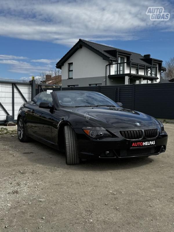 Melns BMW 650 2007 Klaipėda, ar dzinēja tilpumu 4.80 L un nobraukumu 256 tūkst. km par 9250 €, foto 2 vietnē AUTOMOTO.COM.LV