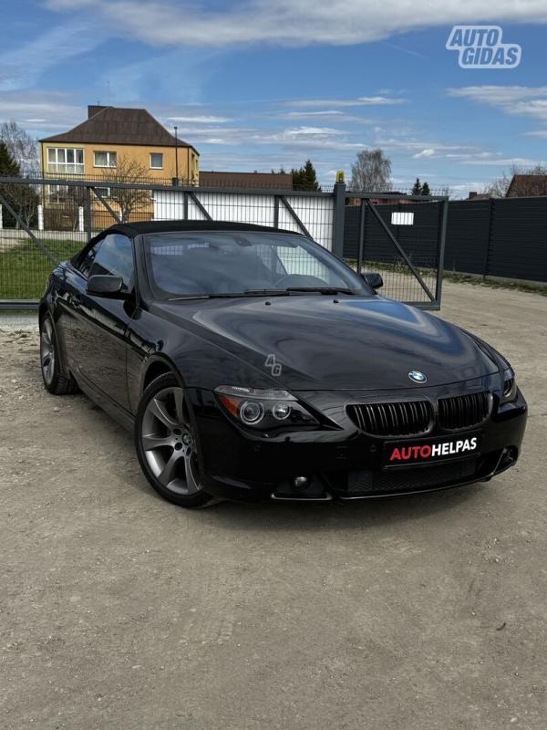 Melns BMW 650 2007 Klaipėda, ar dzinēja tilpumu 4.80 L un nobraukumu 256 tūkst. km par 9250 €, foto 3 vietnē AUTOMOTO.COM.LV