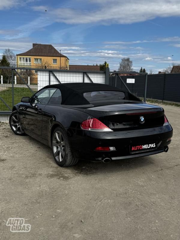 Melns BMW 650 2007 Klaipėda, ar dzinēja tilpumu 4.80 L un nobraukumu 256 tūkst. km par 9250 €, foto 7 vietnē AUTOMOTO.COM.LV