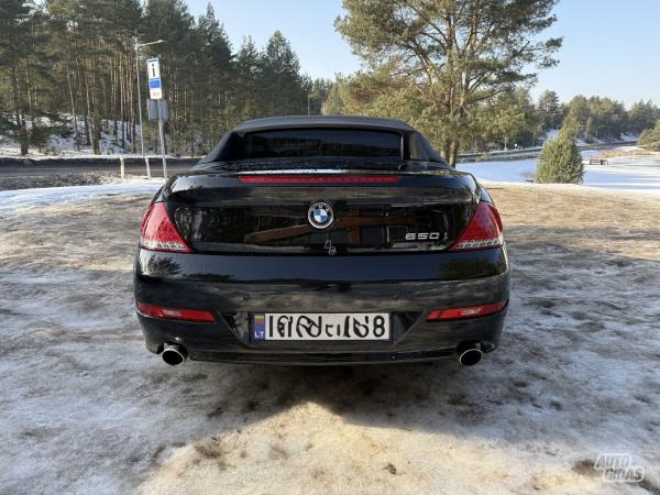 Black BMW 650 2010 in Varena, with an engine capacity of 4.80 L and mileage of 206 thousand km for 13650 €, photo 4 on AUTOMOTO.COM.LV