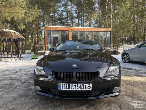 Black BMW 650 2010 in Varena, with an engine capacity of 4.80 L and mileage of 206 thousand km for 13650 €, photo 8 on AUTOMOTO.COM.LV