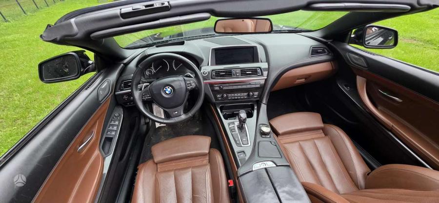 Melns BMW 650 2013 Viļņa, ar dzinēja tilpumu 4.40 L un nobraukumu 258 tūkst. km par 11999 €, foto 7 vietnē AUTOMOTO.COM.LV